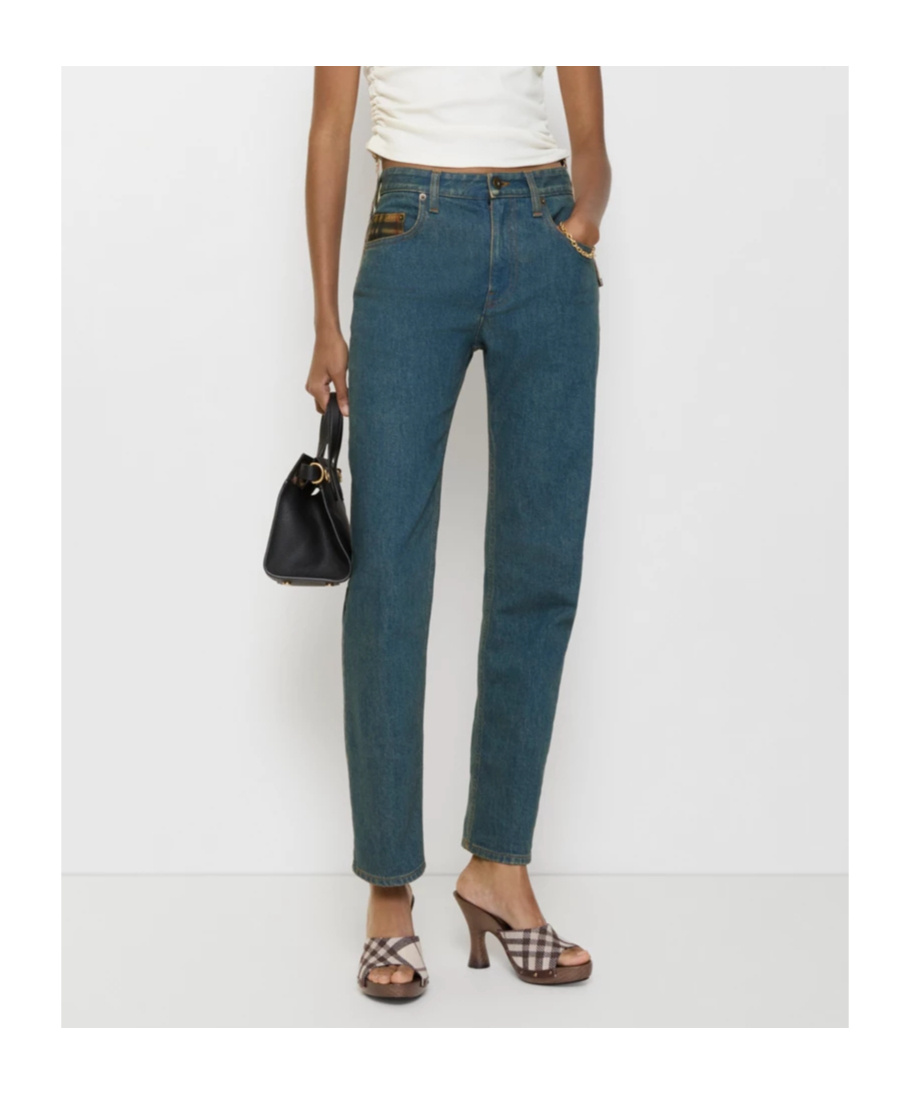 BURBERRY Burberry Mid-Rise Straight Jeans